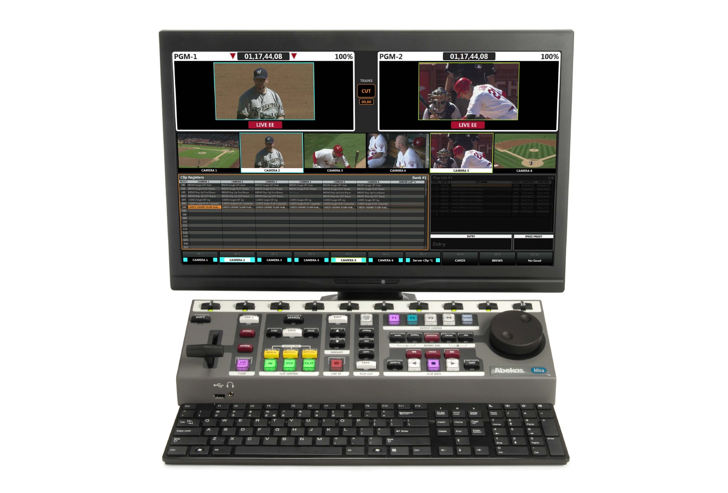 Mediakwest - AV2P distribue Abekas et Corning