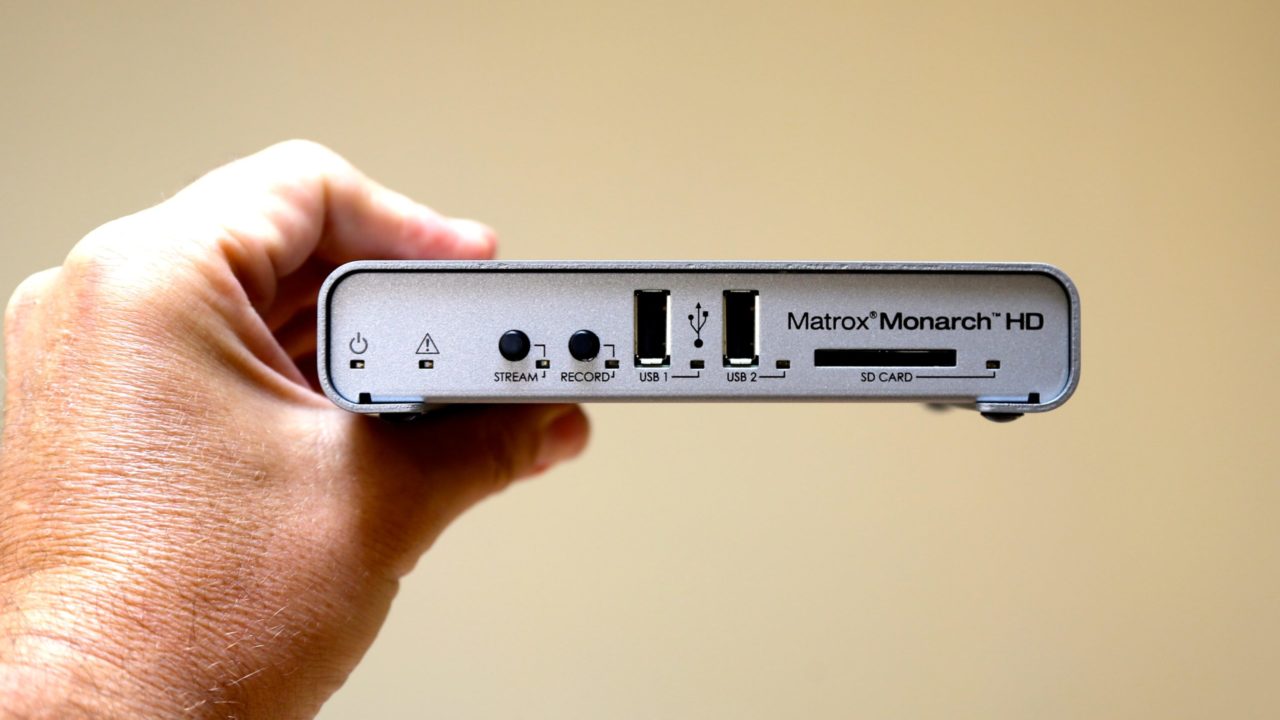 Mediakwest - Enregistrement et Streaming avec Matrox Monarch HD