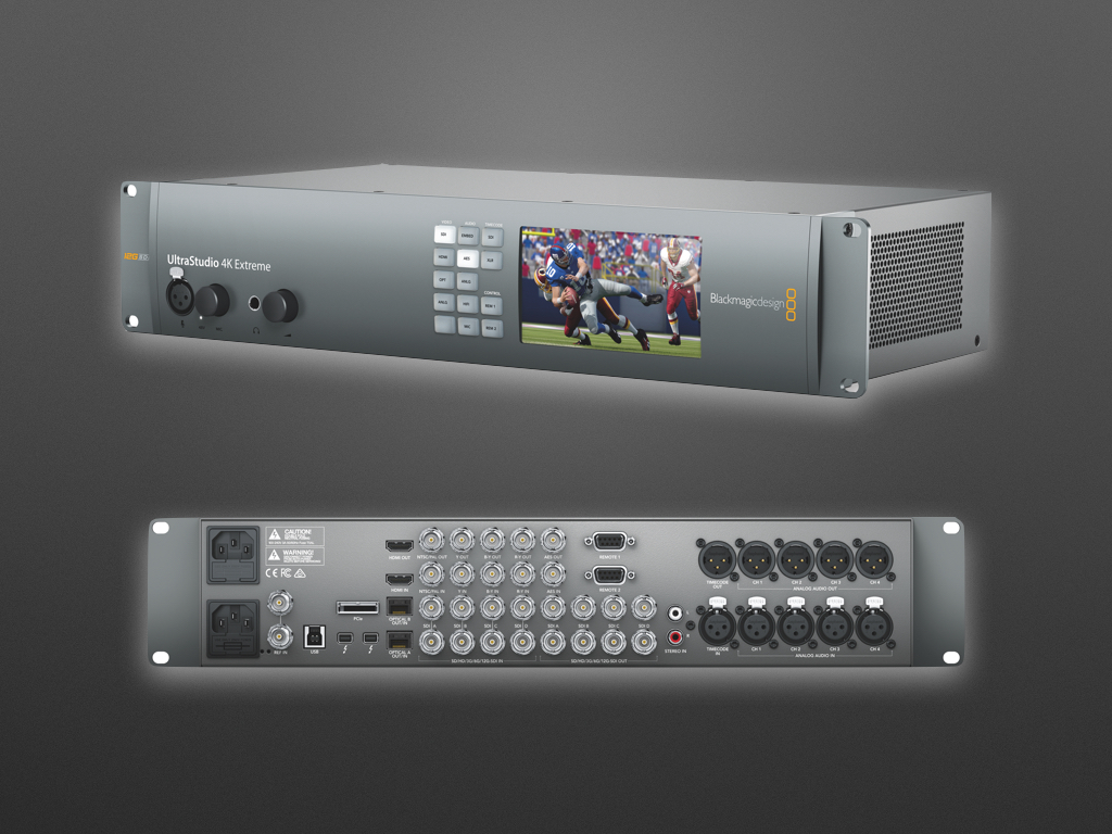 Mediakwest - UltraStudio 4K Extreme, un lecteur/enregistreur polyvalent