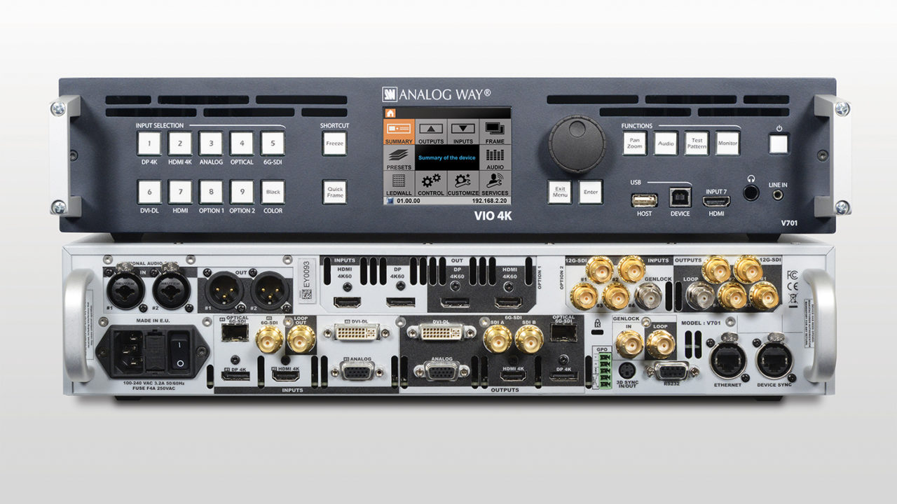 Mediakwest - Analog Way annonce le LiveCore Output Expander