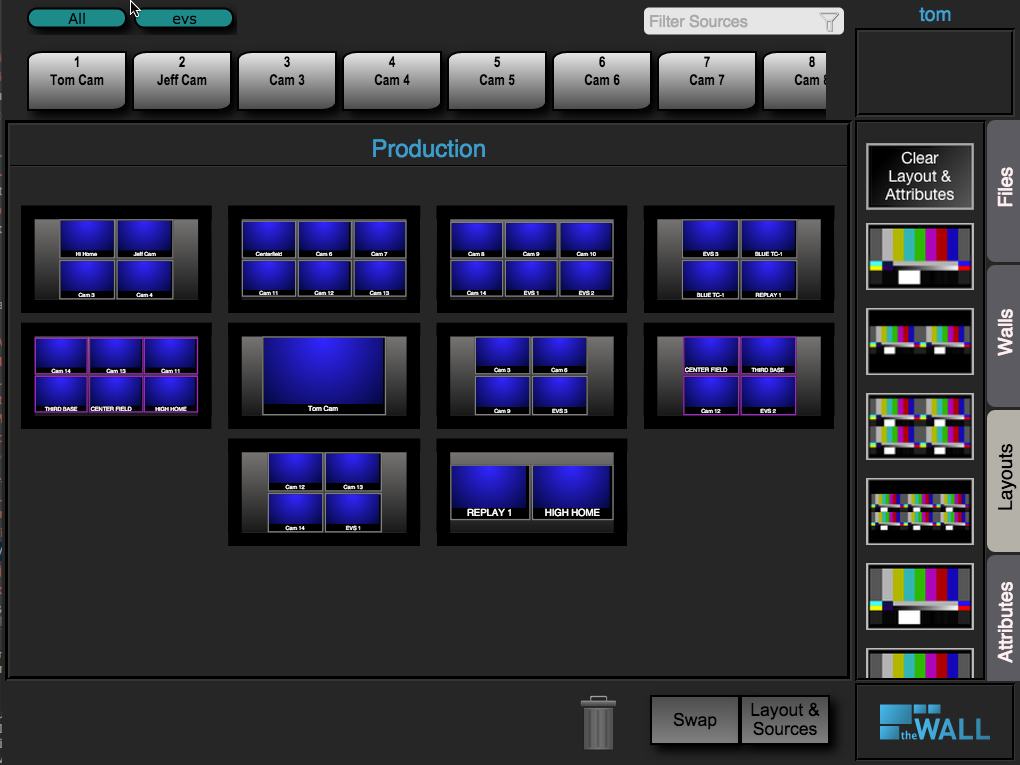 Mediakwest - The Wall: une application client-serveur pour unifier les interfaces des multiviewers