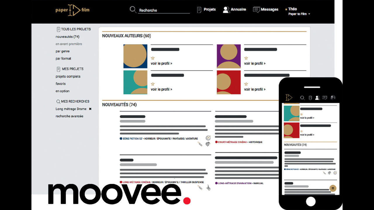 Mediakwest - Paper to Film, The Plateforme de mise en relation