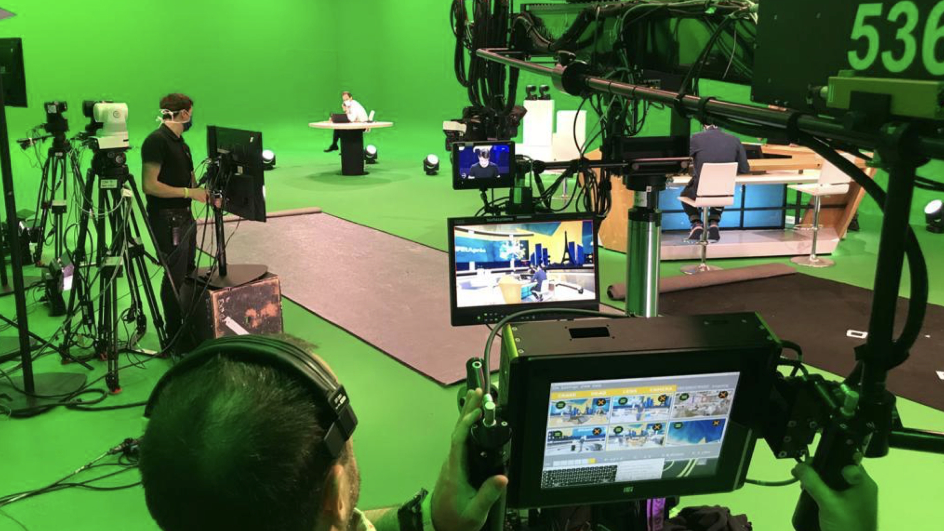 Mediakwest - Le Studio 128 d'AMP VISUAL TV accueille la SATIS TV à ...