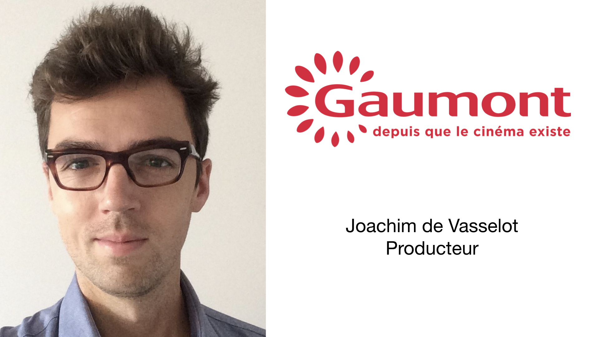 Mediakwest - Gaumont Télévision accueille Joachim de Vasselot en tant ...
