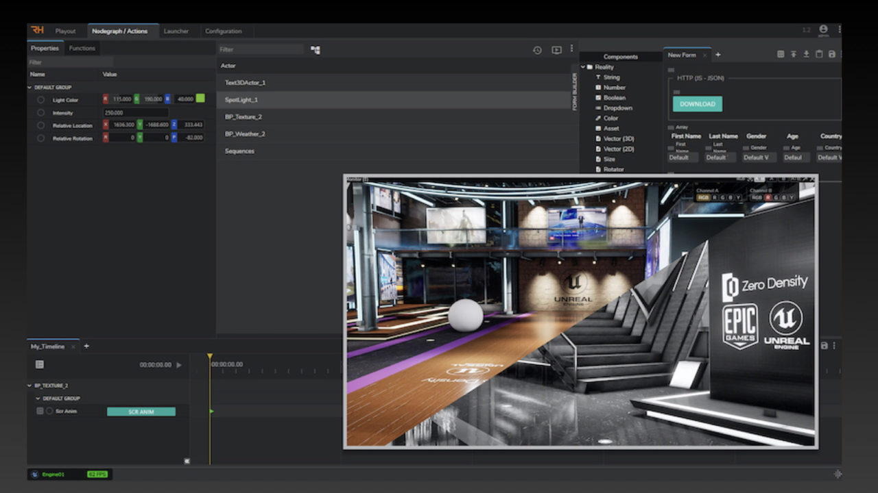 Mediakwest - NAB 2023 : Zero Density dévoile un Camera Tracker destiné aux plateaux virtuels