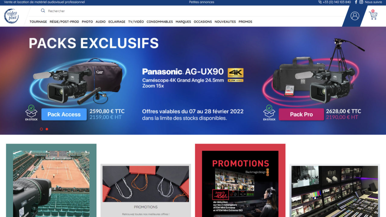 Mediakwest - Le site Video Plus fait peau neuve