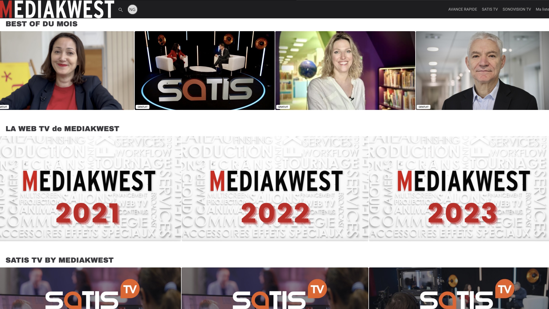 Mediakwest - Les contenus VOD Mediakwest & Sonovision portés sur la plateforme Moovee